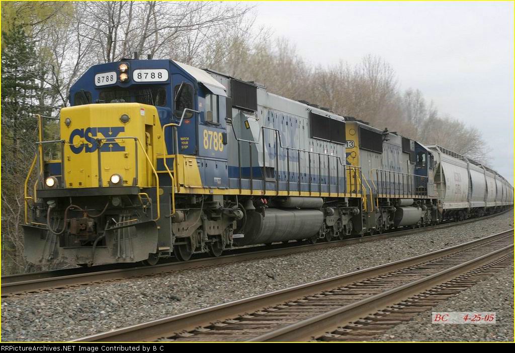 CSX 8788 Hanford Rd. 04/25/2005
